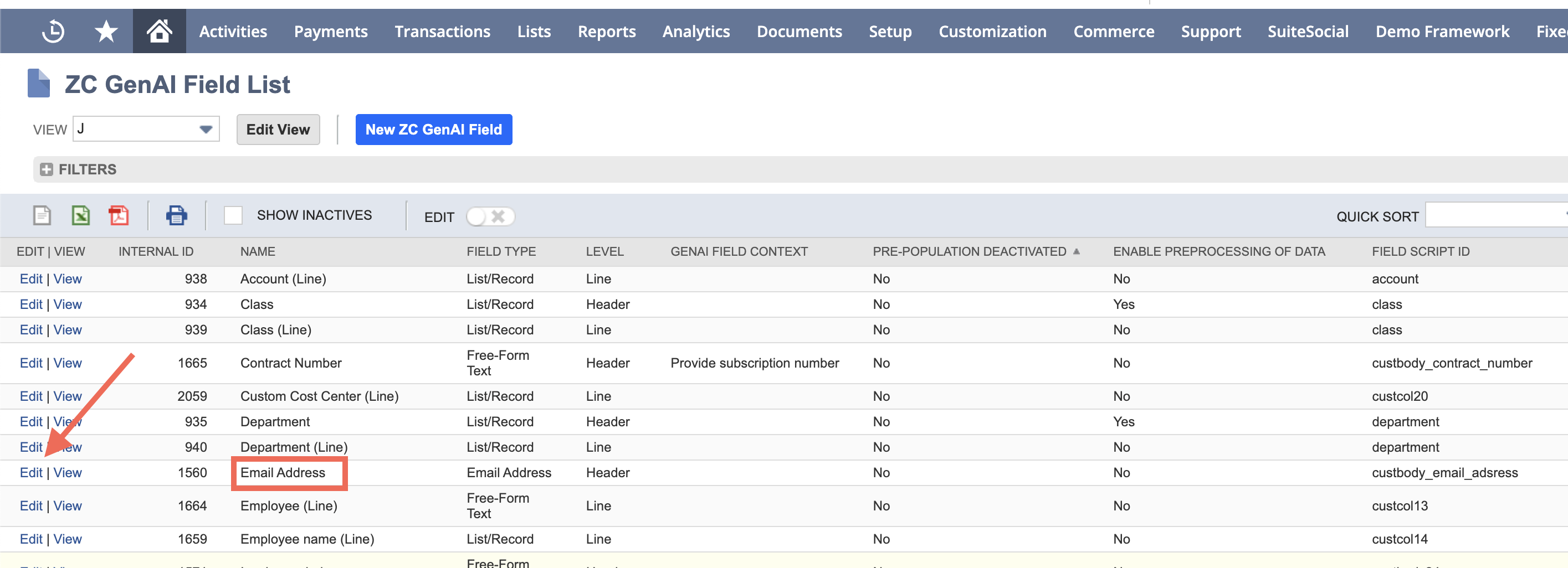 Extract header fields with GenAI – ZoneCapture Knowledge Base